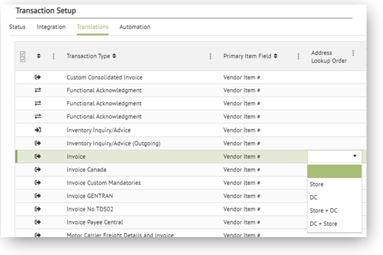 Configuring the Address Lookup Order